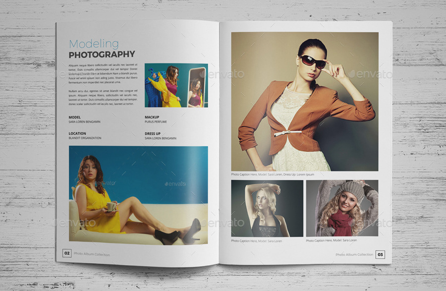 Photography Brochure Catalog InDesign Template v2 by JanySultana ...