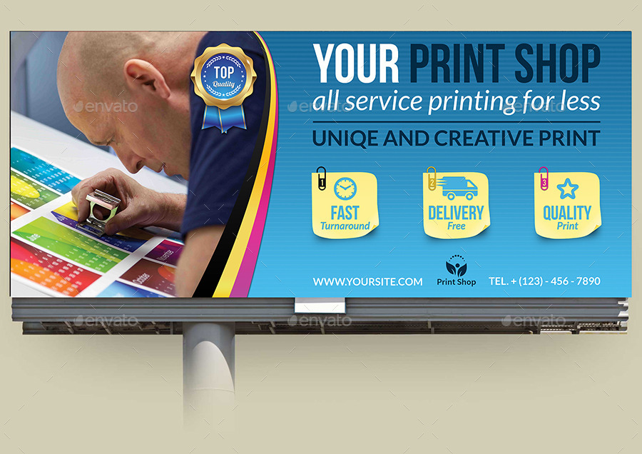 Print Shop Advertising Bundle Template by OWPictures | GraphicRiver