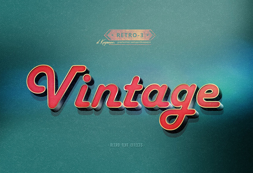 37 Retro & Vintage Style Bundle by Dkasparov | GraphicRiver