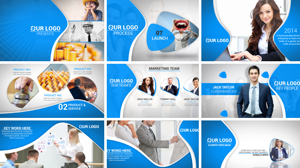 Minimal Corporate Package by DollarHunter | VideoHive