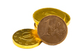 Photo of Stacks of chocolate coins | Free christmas images