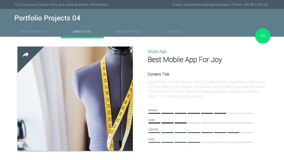 Material Keynote Presentation Template by ercn1903 | GraphicRiver