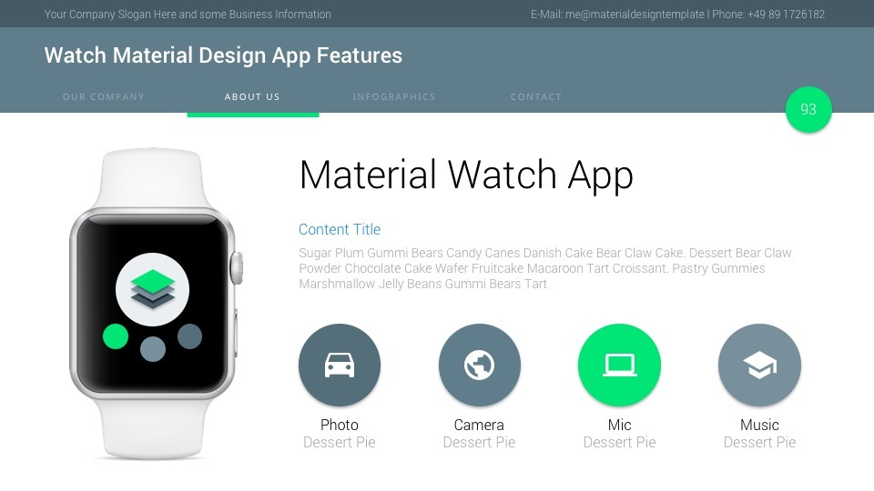 Material Keynote Presentation Template by ercn1903 | GraphicRiver