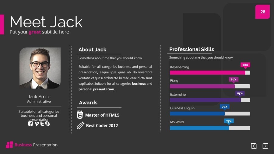 Asha - Business Powerpoint Template by inspirasign | GraphicRiver