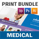 Medical Print Bundle by Mike_pantone | GraphicRiver