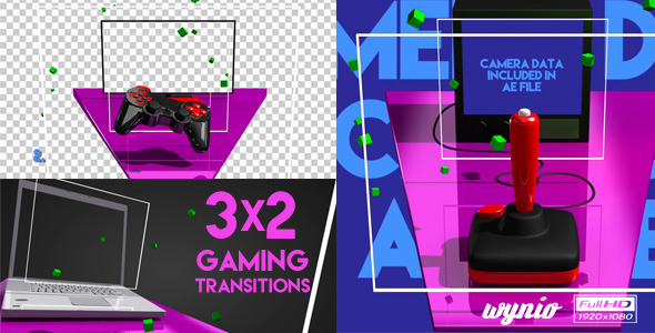 Gaming Transitions by Wynio | VideoHive