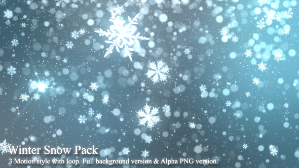 Winter Snow Pack by johnfl051 | VideoHive