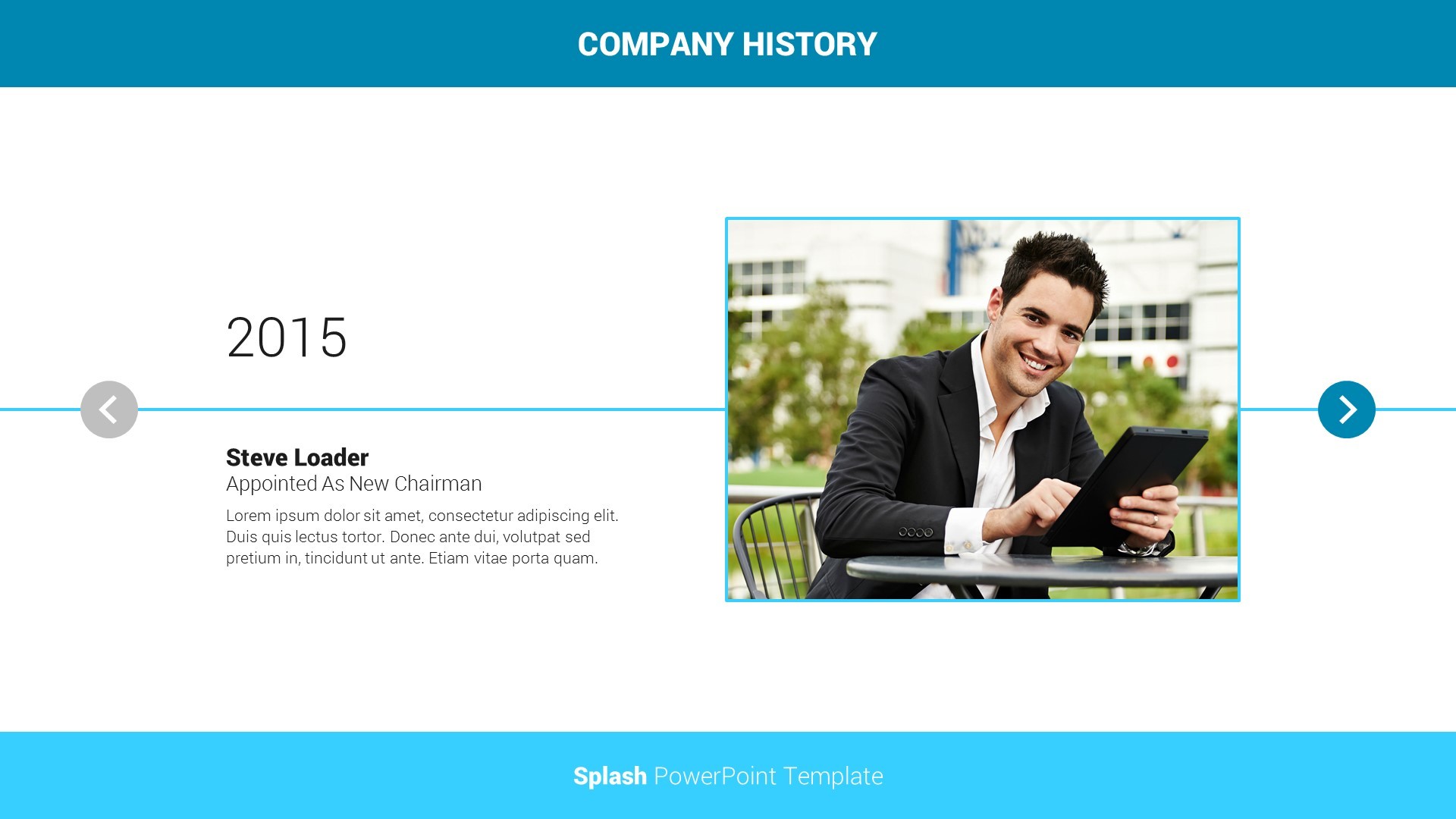 Splash PowerPoint Template by pptx | GraphicRiver