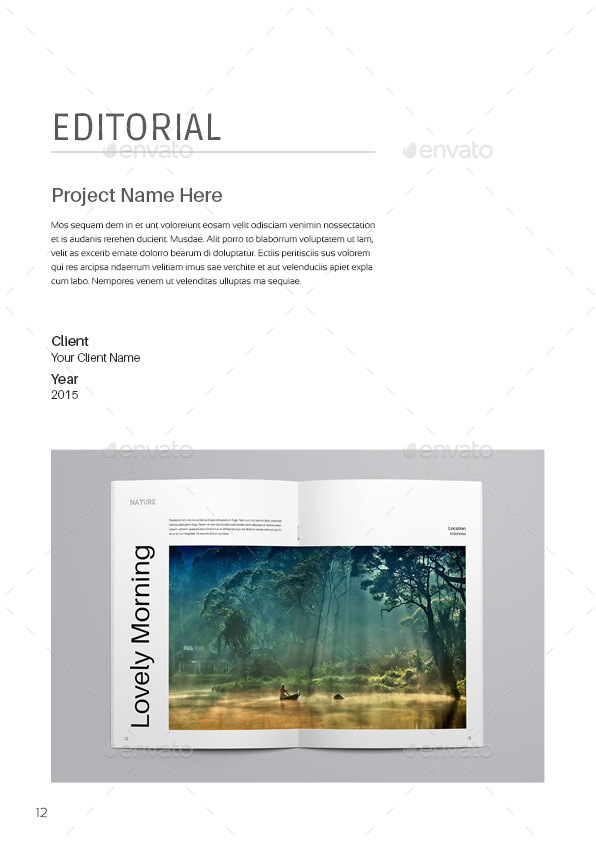 InDesign Portfolio template by raseuki | GraphicRiver