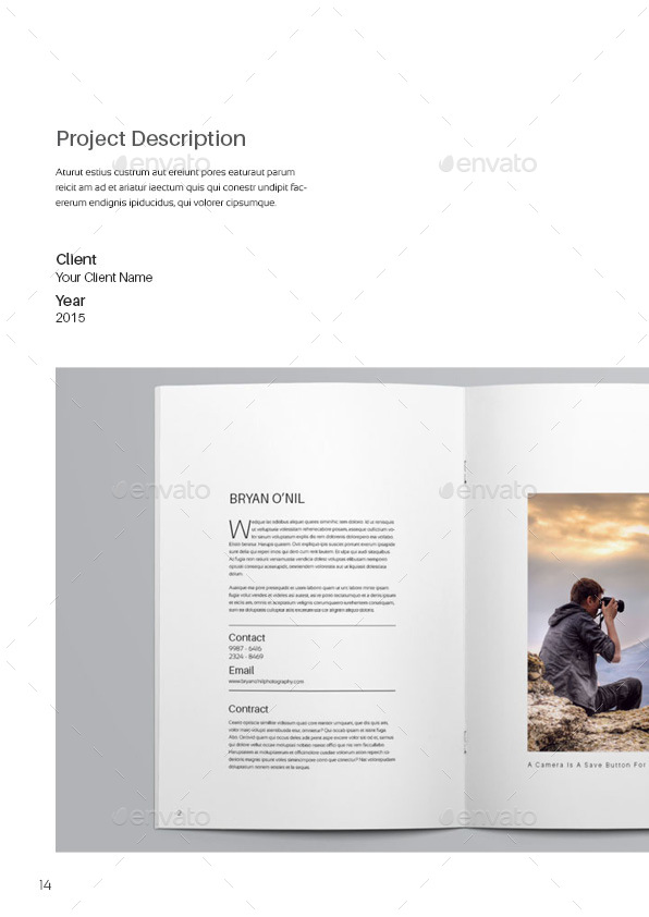 InDesign Portfolio template by raseuki | GraphicRiver