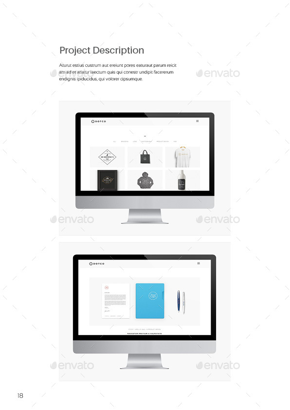InDesign Portfolio template by raseuki | GraphicRiver