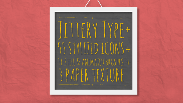 Jittery Type + by MarcoHD | VideoHive