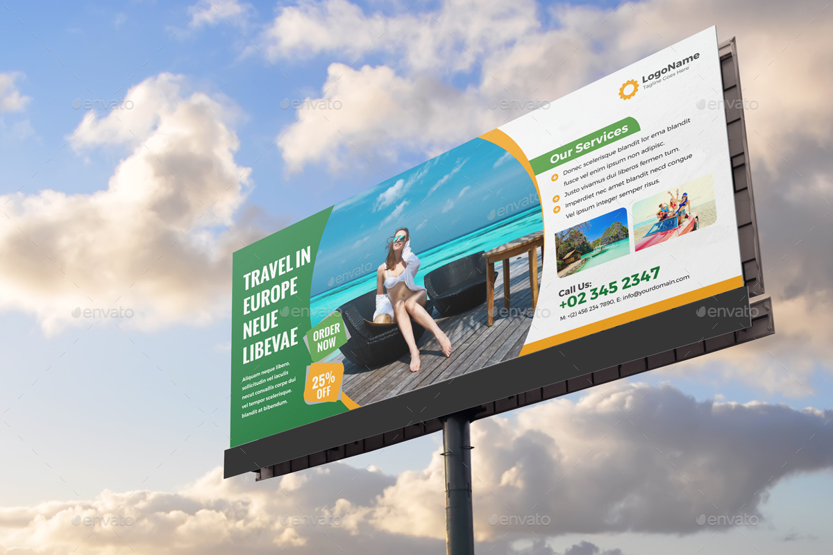 Billboard Signage Design v1 by Jbn-Comilla | GraphicRiver