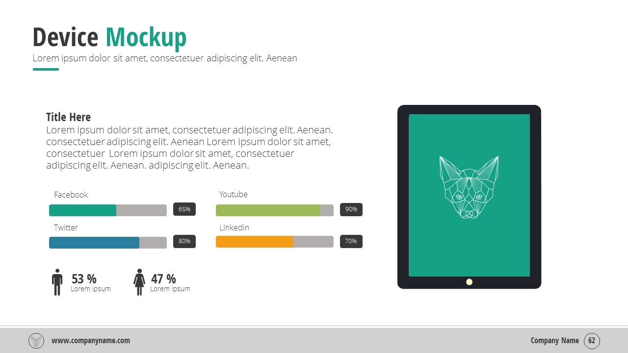 Fox Business PowerPoint Presentation Template by Spriteit | GraphicRiver