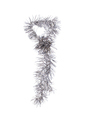 Photo of silver tinsel string | Free christmas images