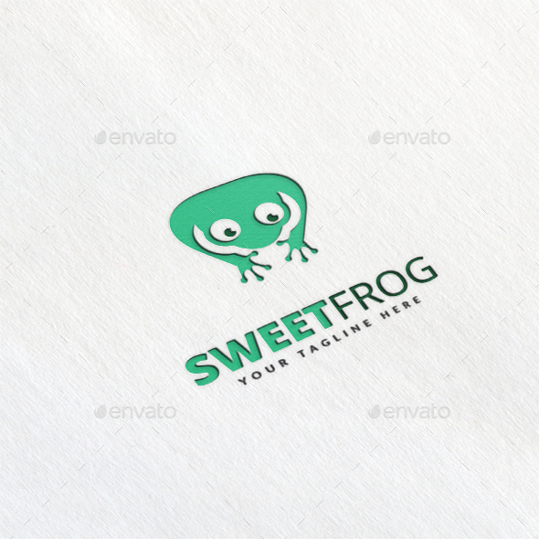 Sweet Frog Logo by maraz2013 | GraphicRiver