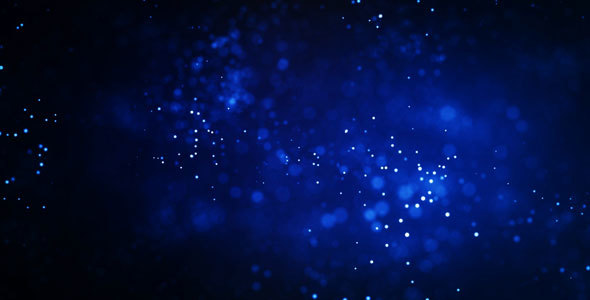 Particles Blue Background by AcV26 | VideoHive