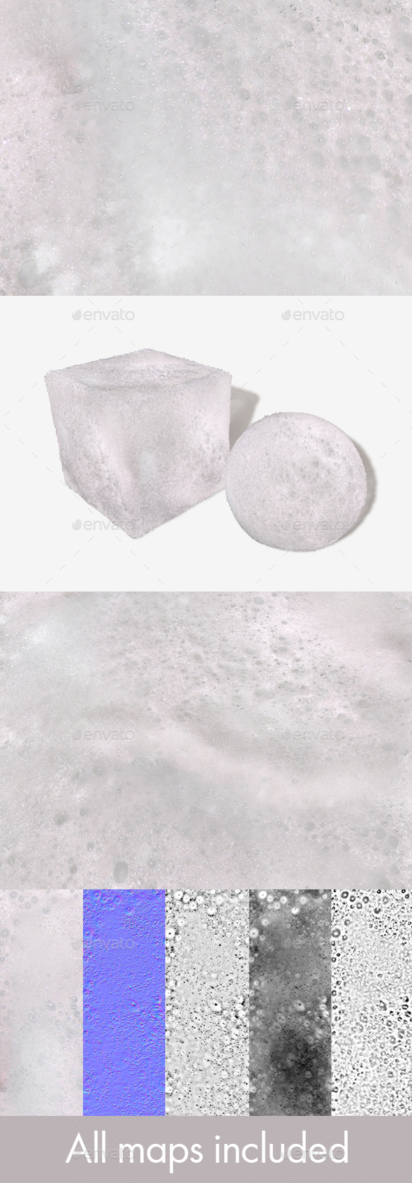 Bubble Bath Water Seamless Texture by Lucky_Fingers | 3DOcean