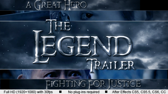 The Legend Trailer by Dream_motion | VideoHive