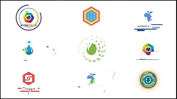 Flat Corporate Logos by FXNinja | VideoHive