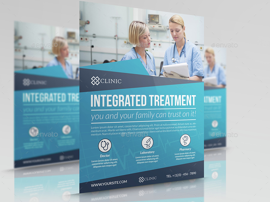 Medical Flyer Template by OWPictures | GraphicRiver