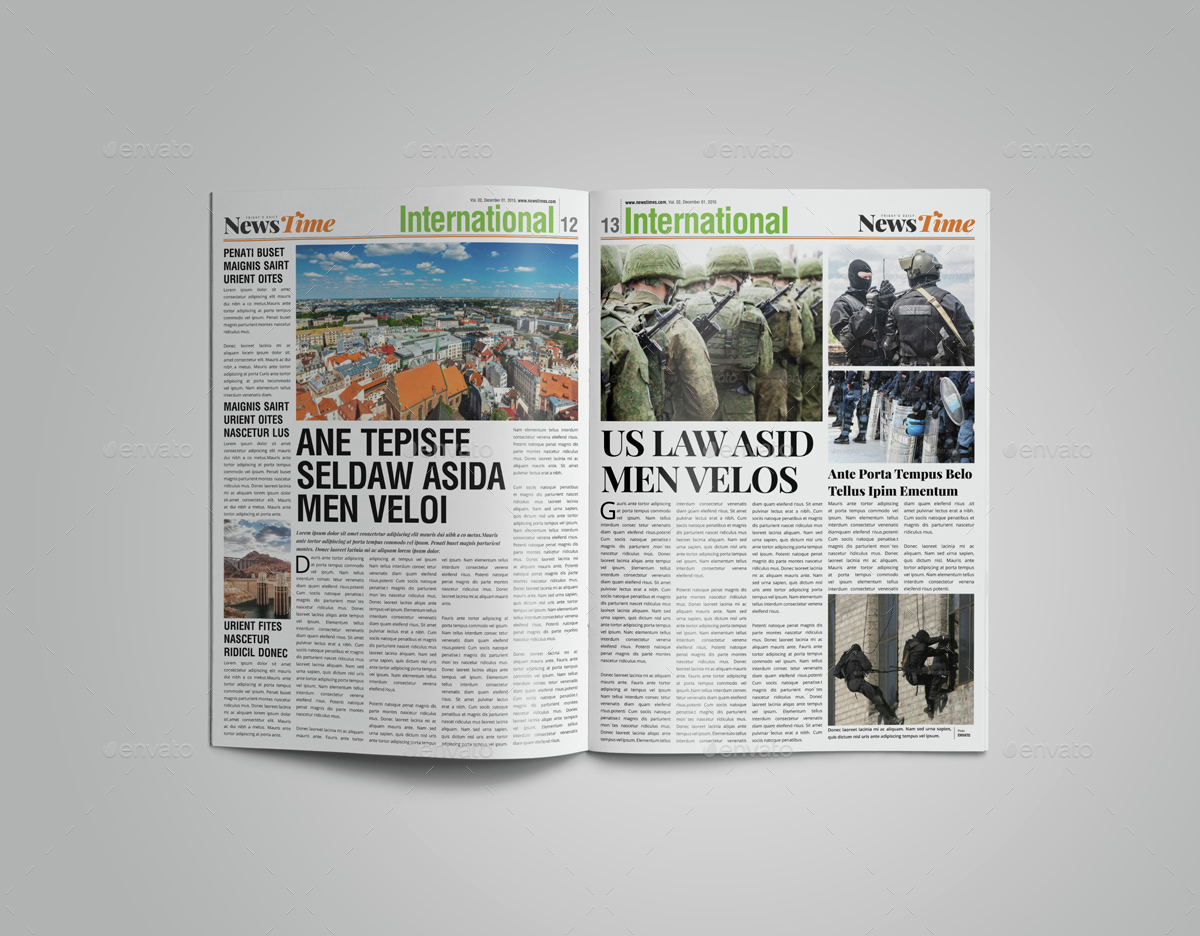 20 Page Newspaper Design v4 by Jbn-Comilla | GraphicRiver