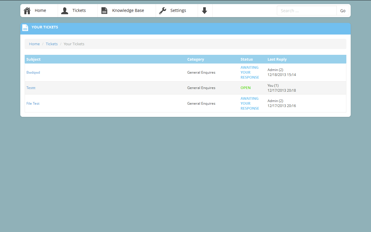 Support Centre - PHP Ticket System - PHP Scripts | CodeCanyon