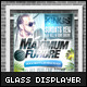 Glass Flyer and Poster Display Mockup by BaGeRa | GraphicRiver