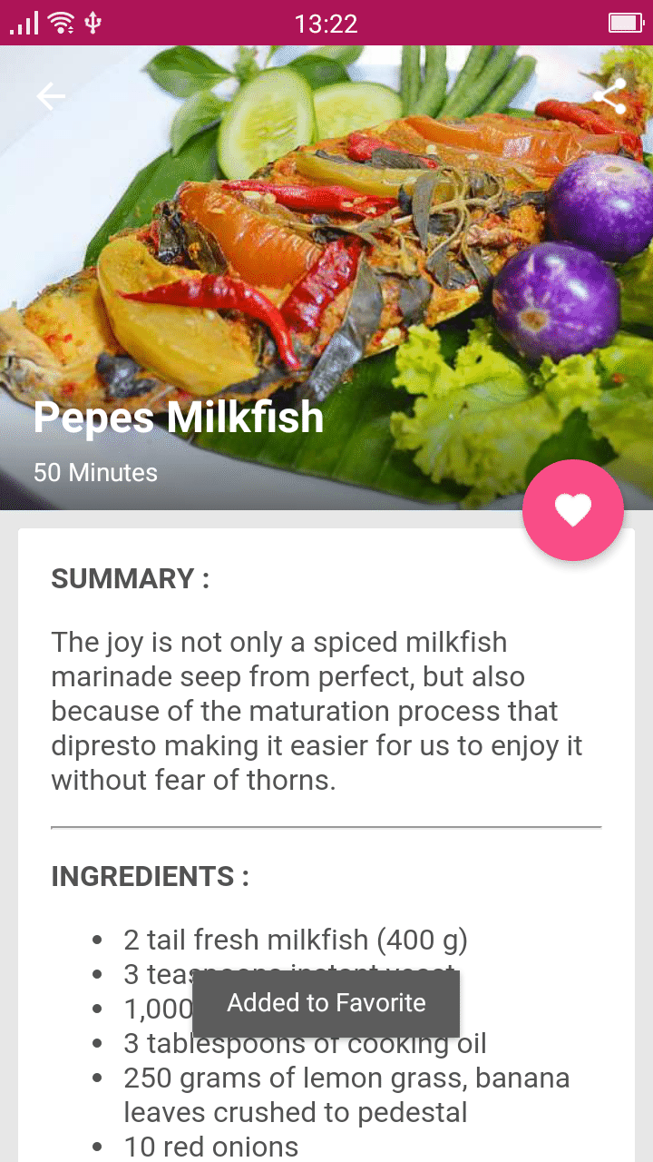 Your Recipes App by solodroid | CodeCanyon