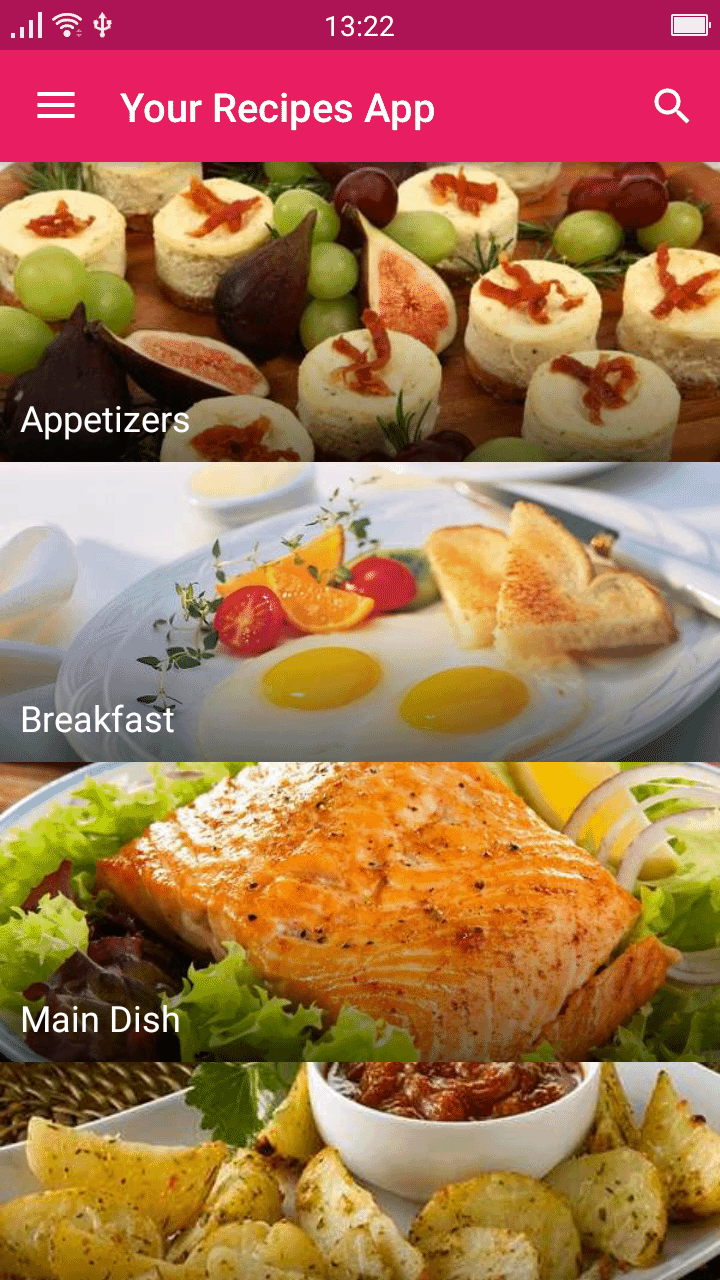 Your Recipes App by solodroid | CodeCanyon