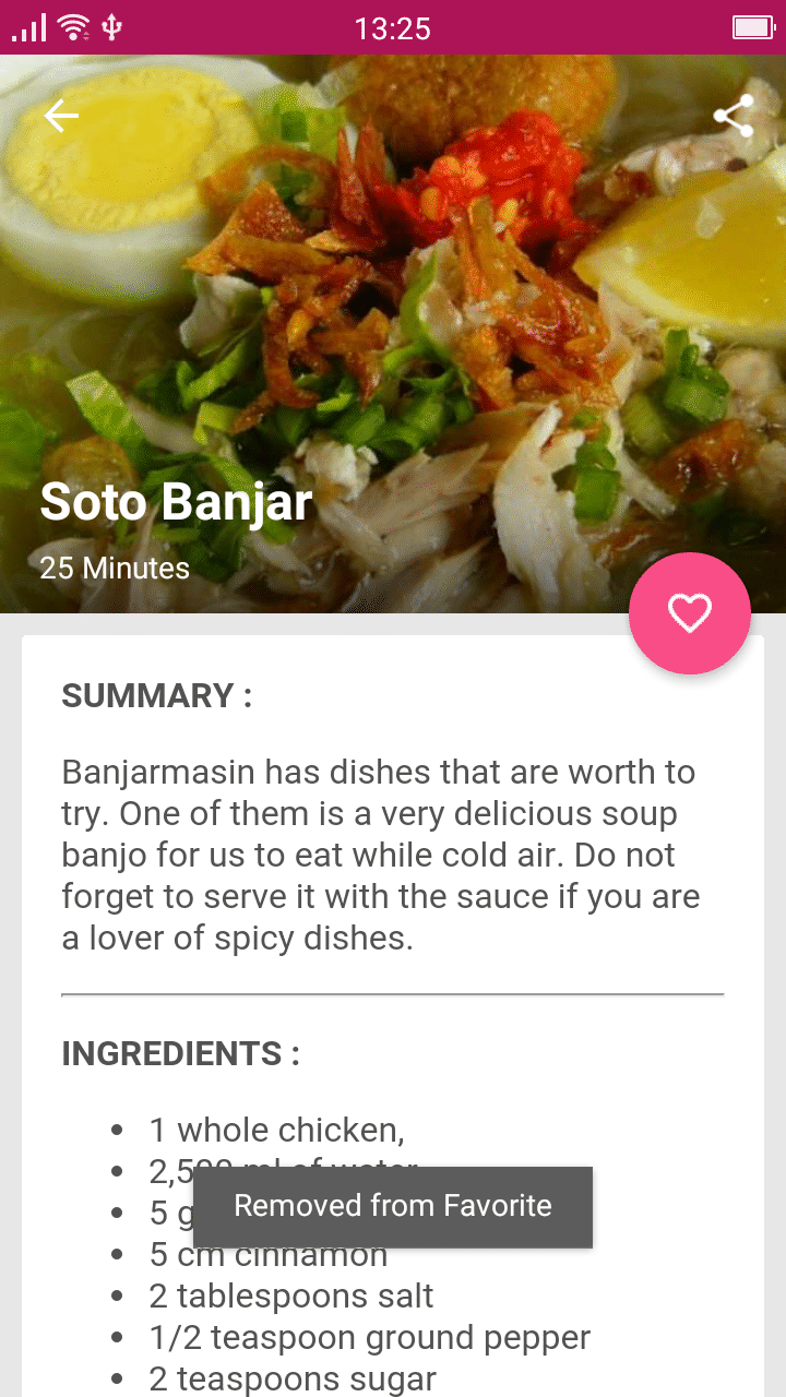 Your Recipes App by solodroid | CodeCanyon