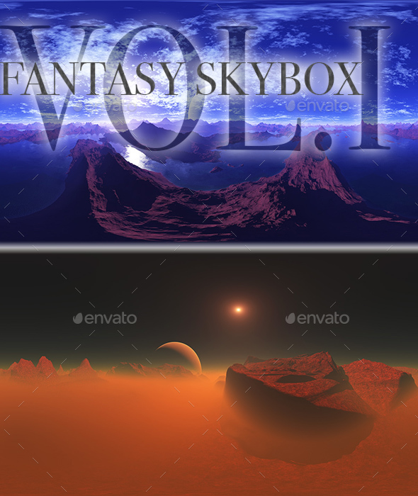 Fantasy Skybox Pack Vol.I by 7030-Artwork | 3DOcean