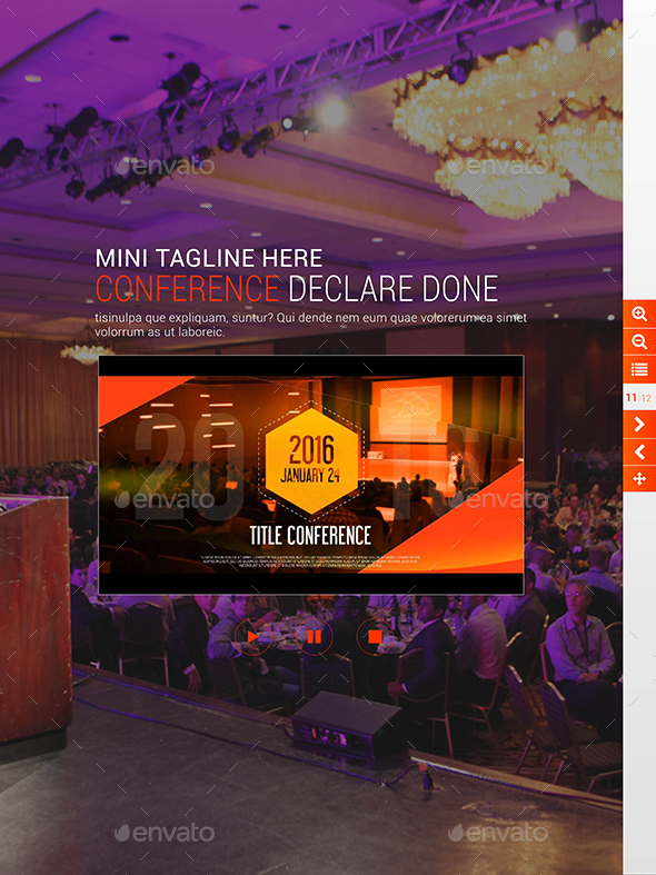 Interactive Corporate Template by hthelal | GraphicRiver