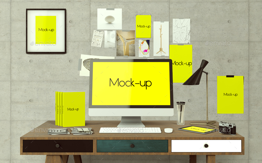 Mock-up Creator / Hero Desktop by MahmoudRafik | GraphicRiver