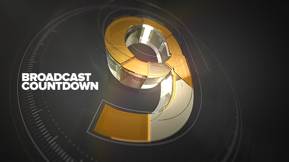 Broadcast Countdown by AlexChukerman | VideoHive