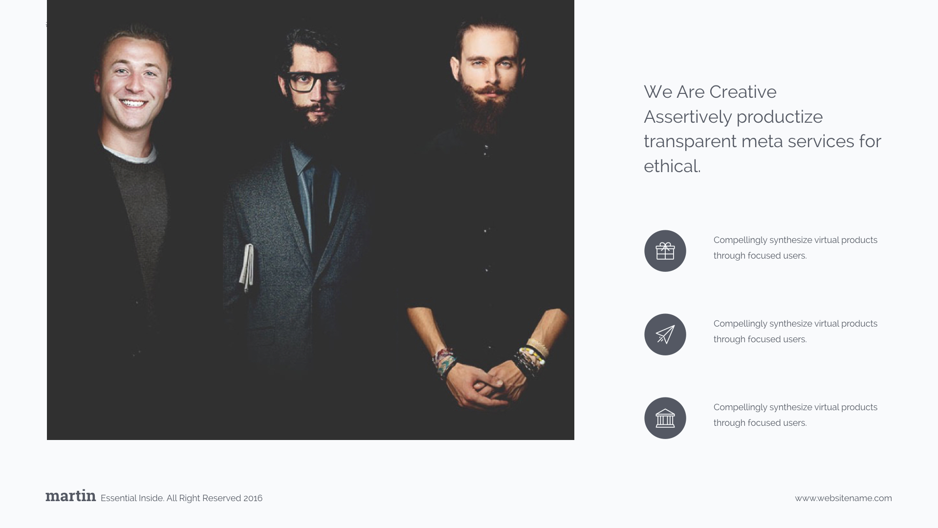 Martin Creative Template by SimpleSmart | GraphicRiver