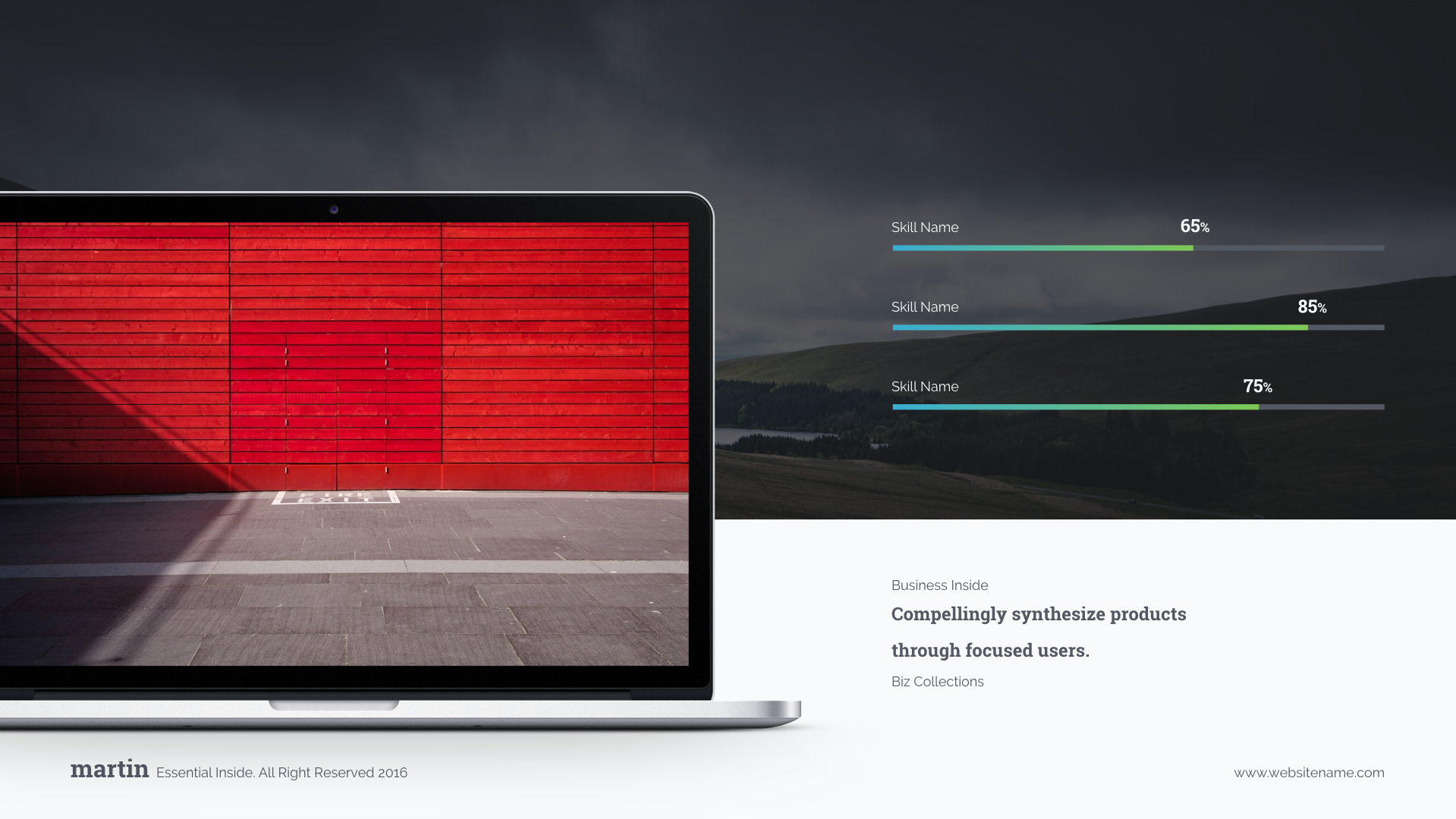 Martin Creative Template by SimpleSmart | GraphicRiver