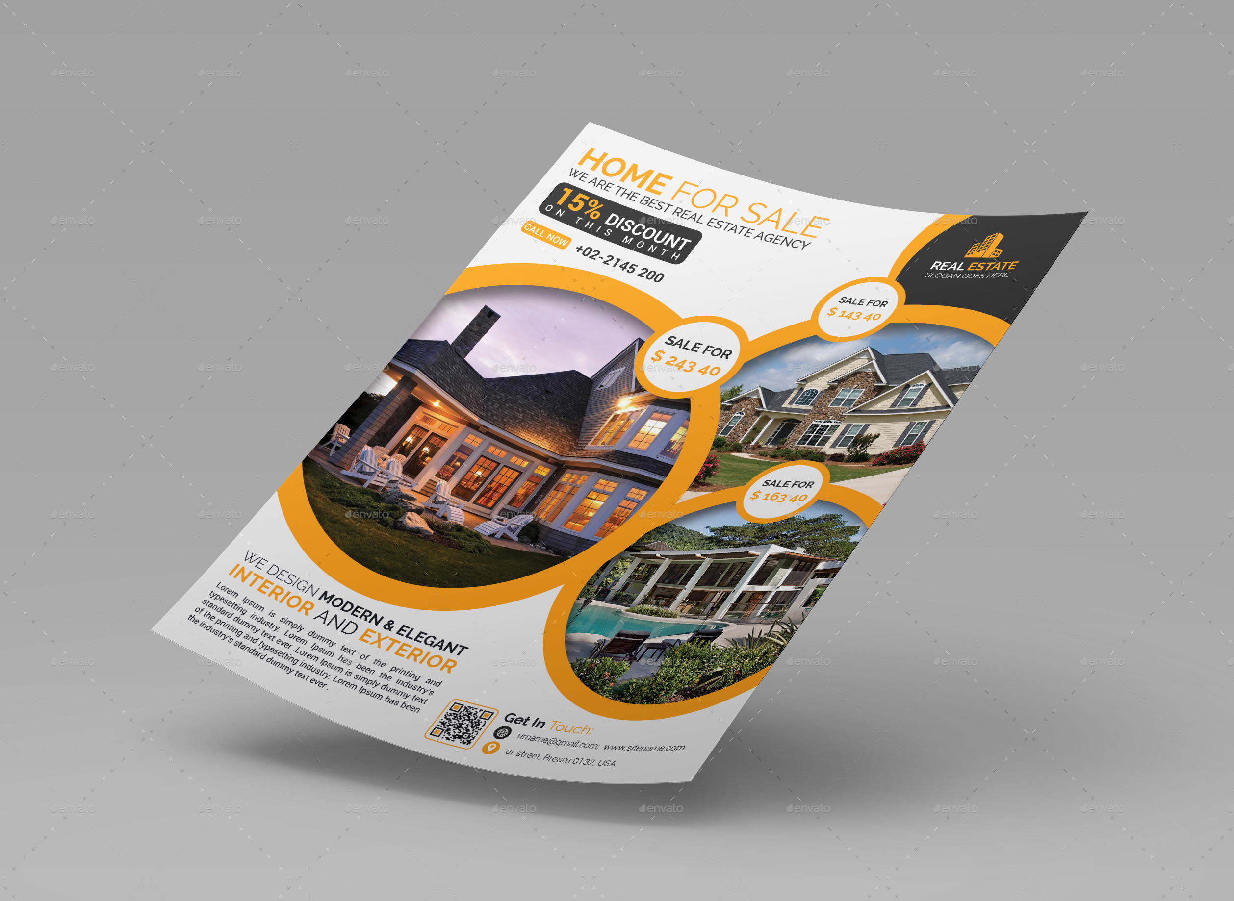 Real Estate Business Flyer by DesignSign | GraphicRiver