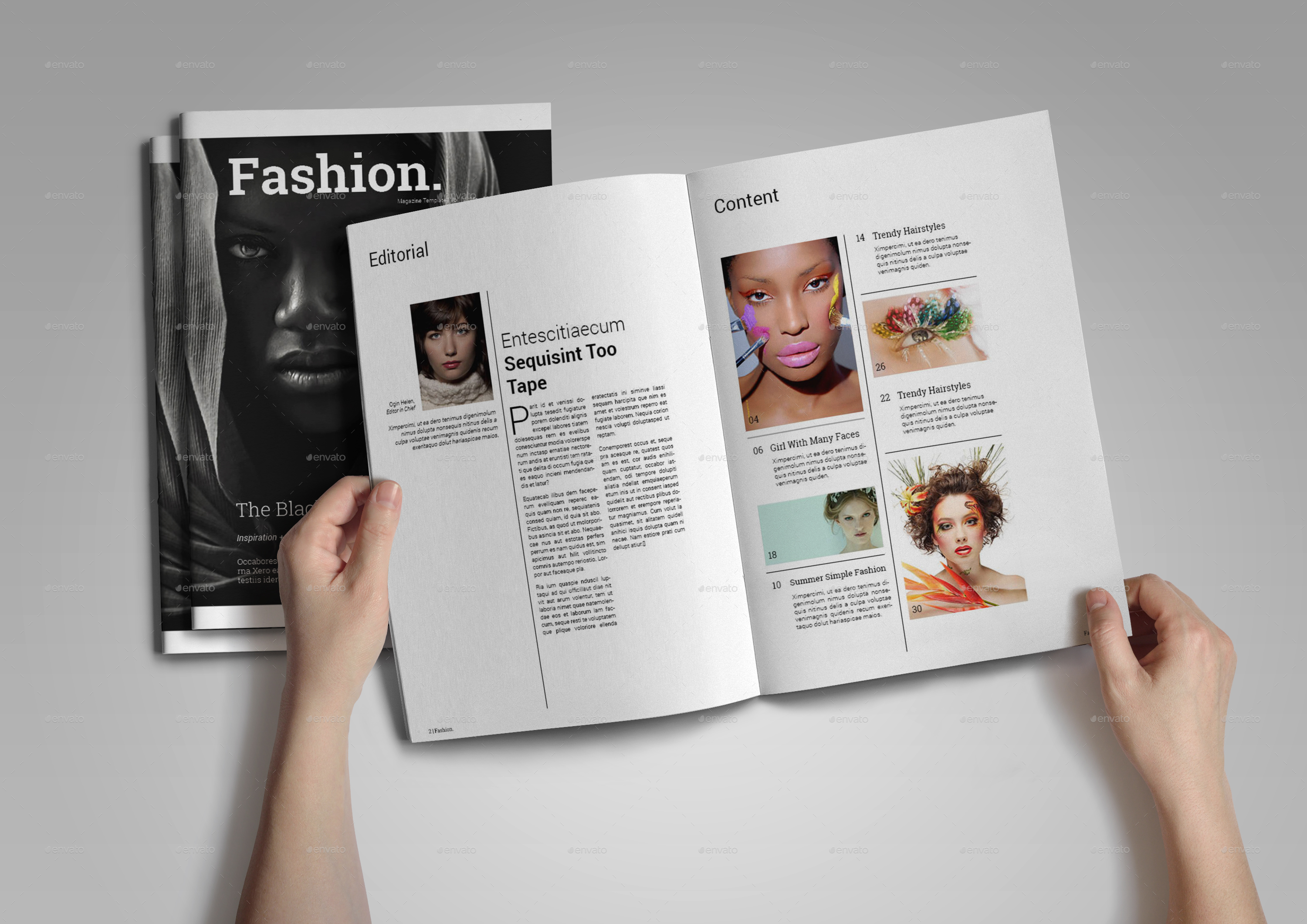 Fashion & Multipurpose Magazine Template by bookrak | GraphicRiver