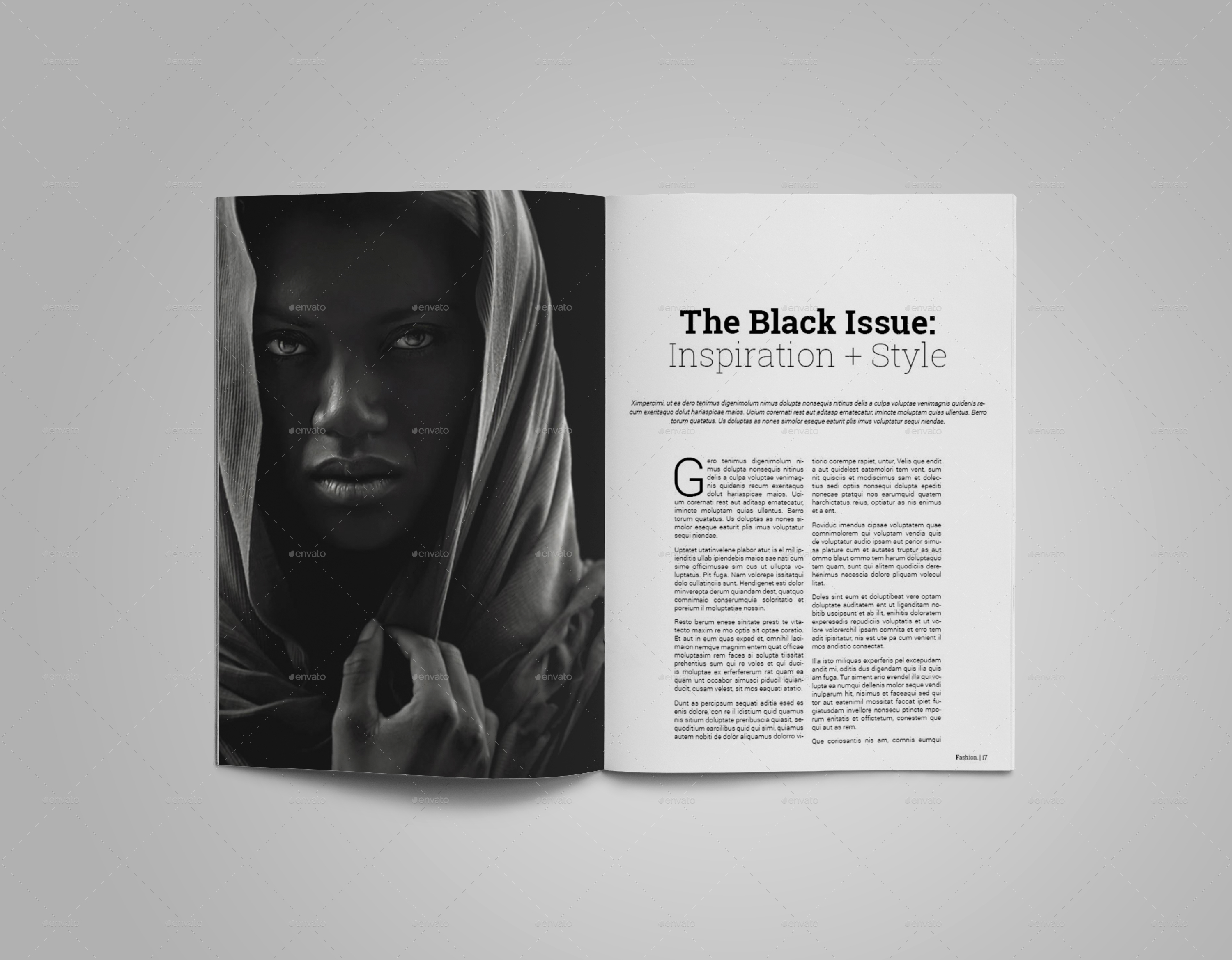 Fashion & Multipurpose Magazine Template by bookrak | GraphicRiver