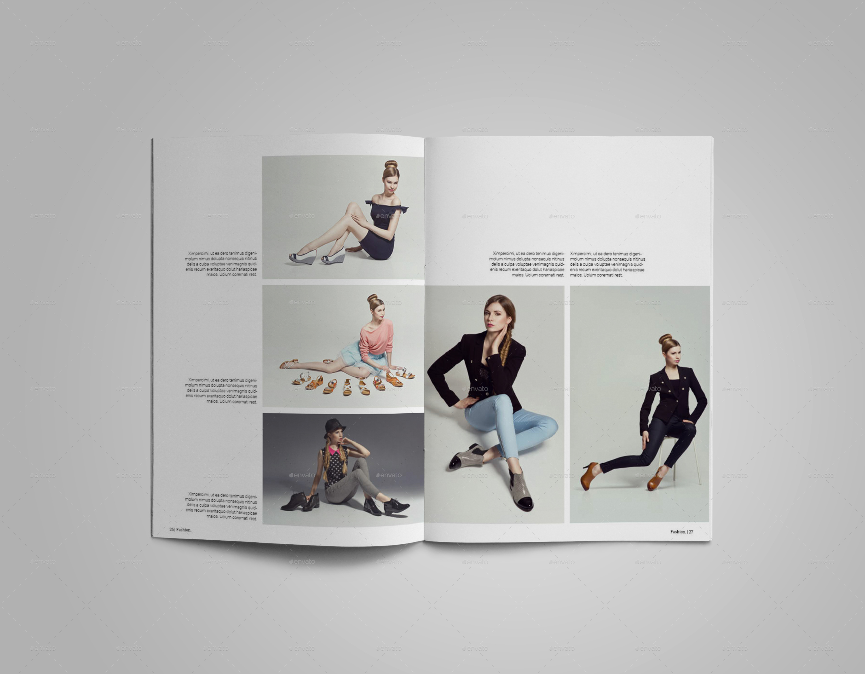 Fashion & Multipurpose Magazine Template by bookrak | GraphicRiver