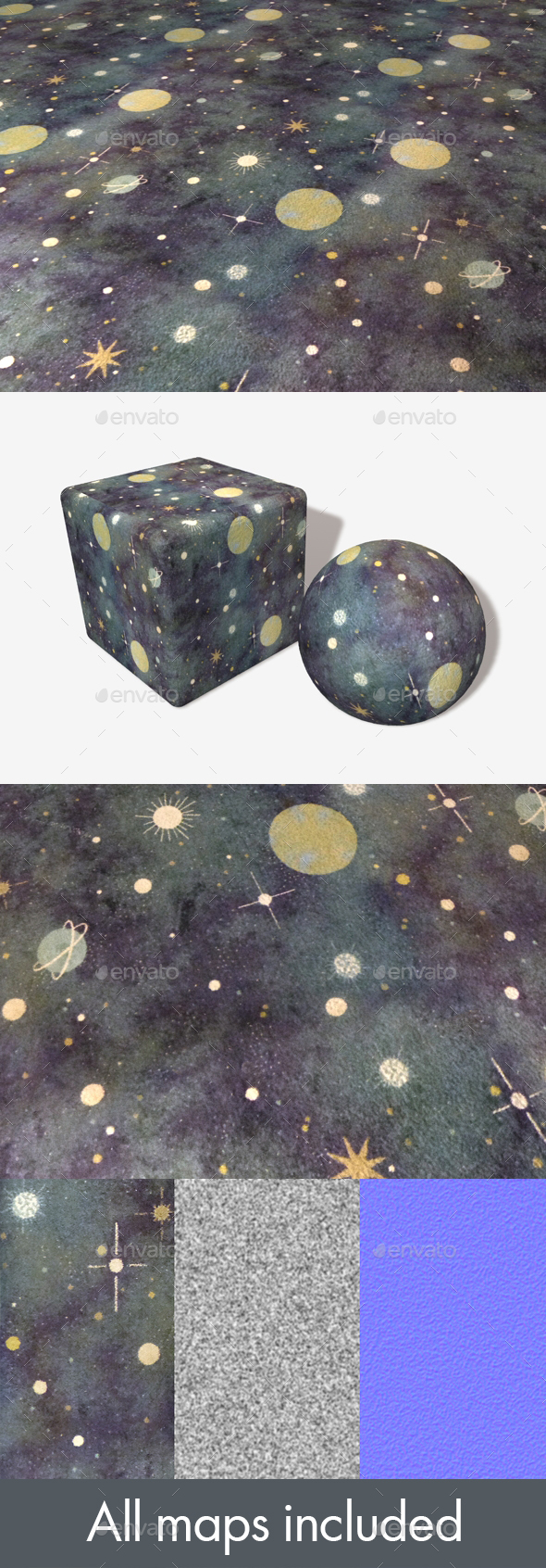 Galaxy Carpet Seamless Texture by Lucky_Fingers | 3DOcean