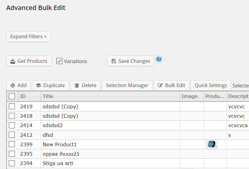 WooCommerce Advanced Bulk Edit - WordPress | CodeCanyon