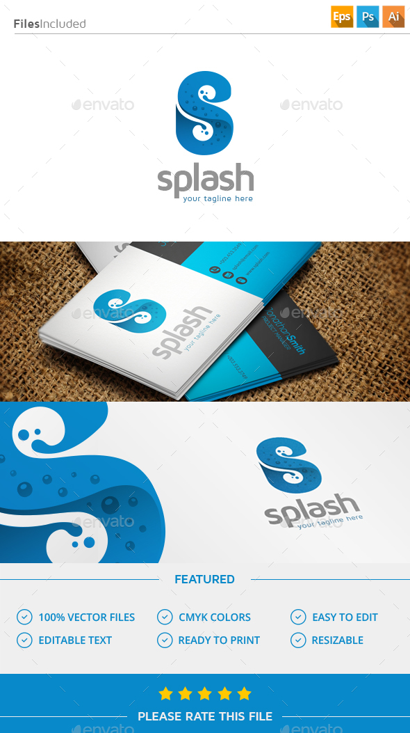 Splash Logo by Exe-Design | GraphicRiver