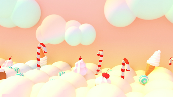 Toon Sweet Candy World by tykcartoon | VideoHive