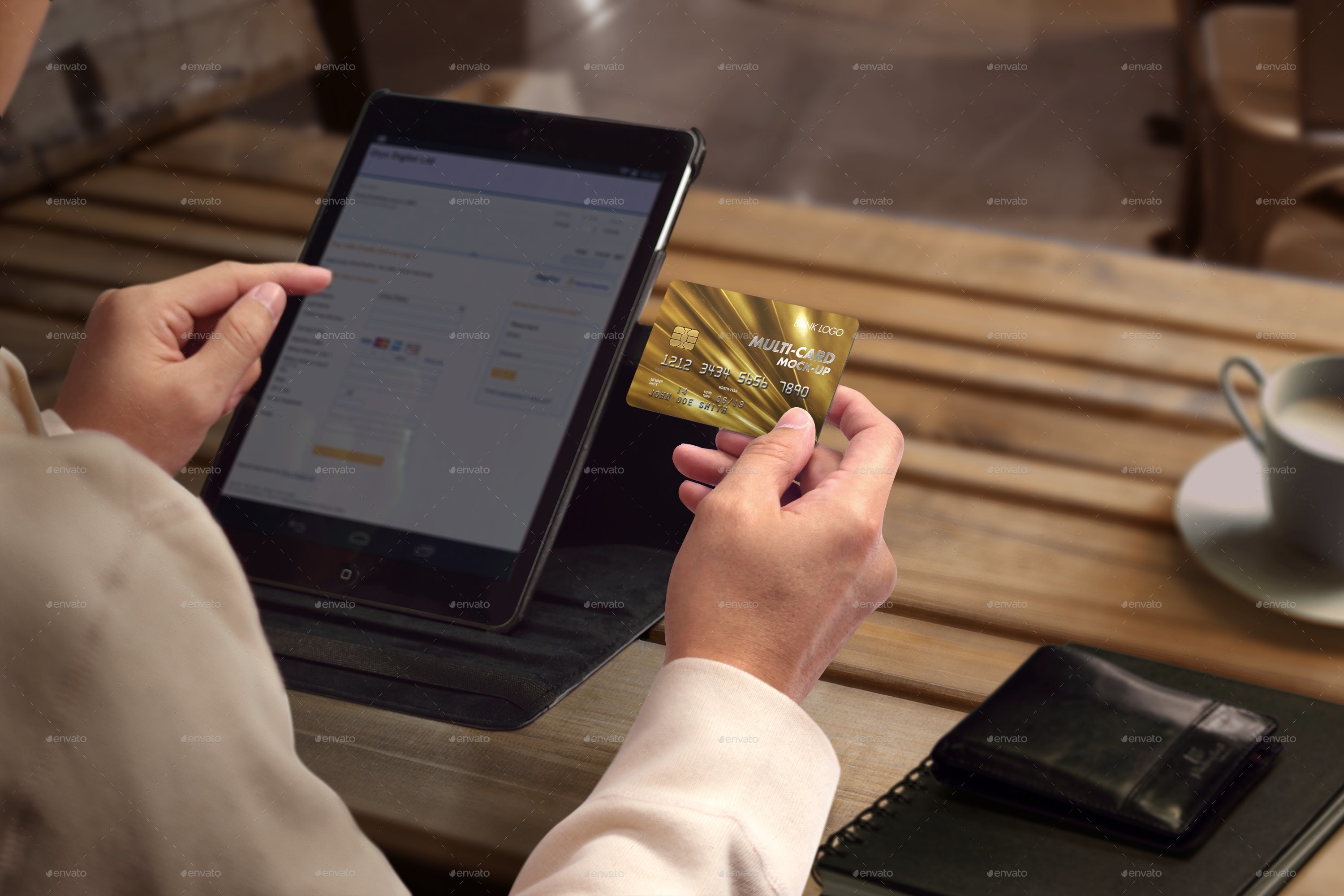 Multi-Card Mock-up v2 by kenoric | GraphicRiver