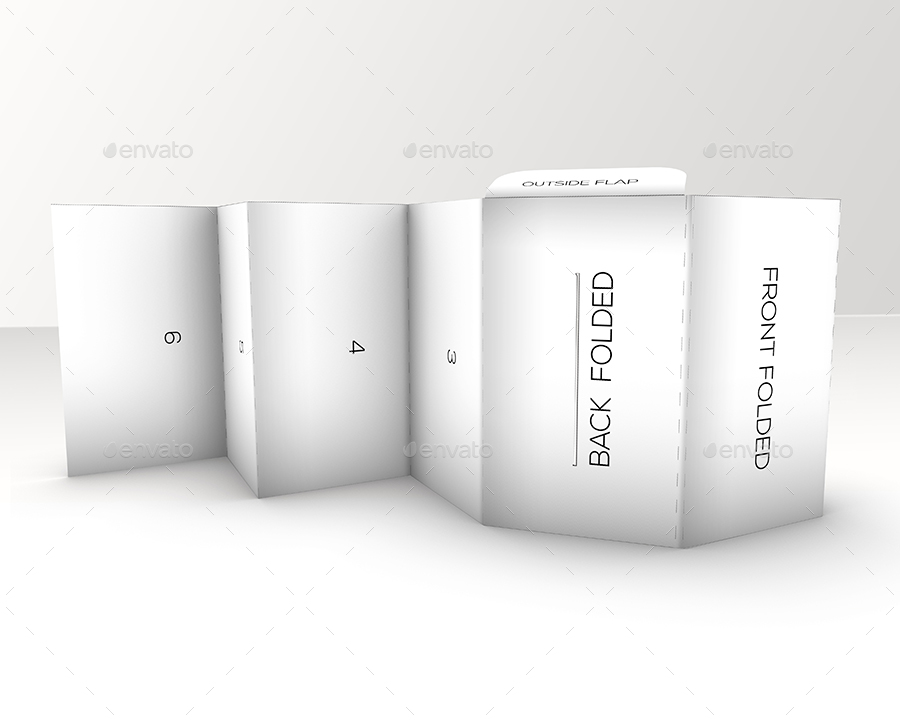 Accordion Envelope Style Mailer Brochure or Booklet by ina717 ...