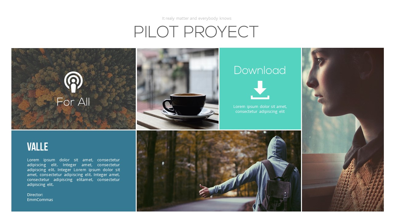PILOT Proyect powerpoint template by Melongem | GraphicRiver