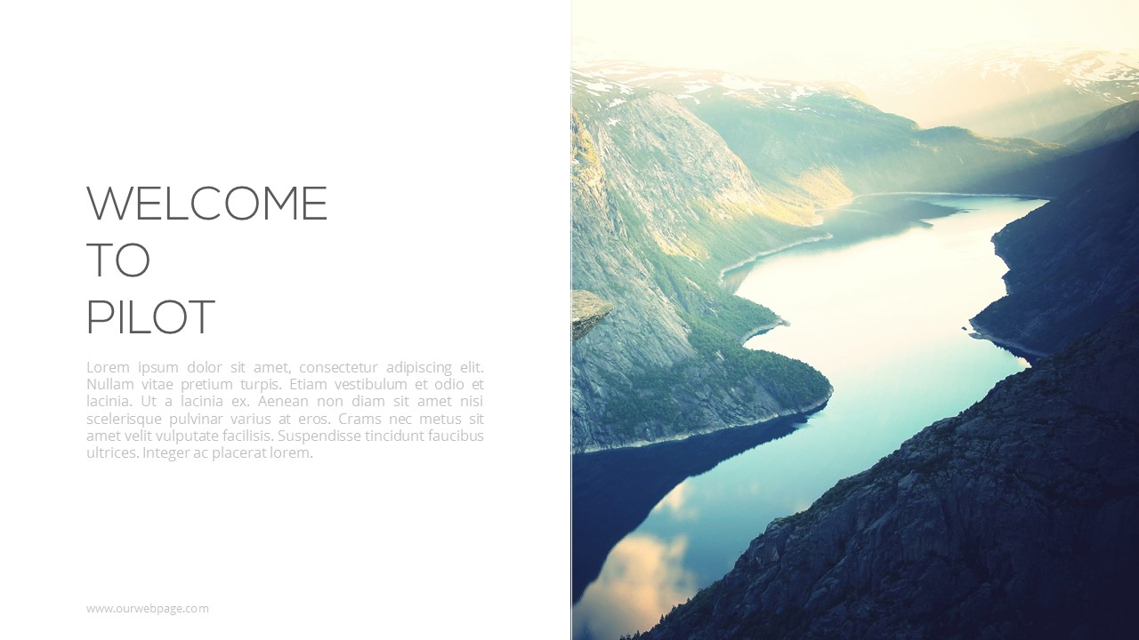 PILOT Proyect powerpoint template by Melongem | GraphicRiver