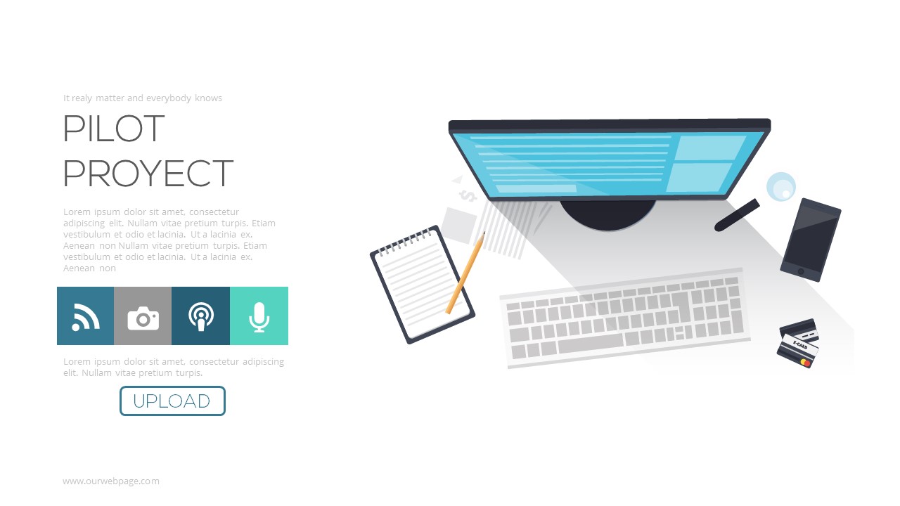 PILOT Proyect powerpoint template by Melongem | GraphicRiver